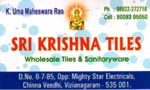 Sri Krishna Tiles - SISYP Yellow Pages