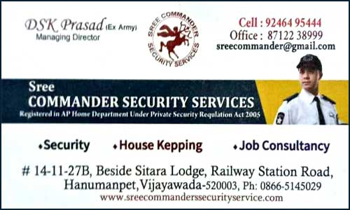 Sree Commander Security Services - SISYP Yellow Pages