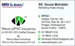 Wento UPVC Industries - SISYP Yellow Pages